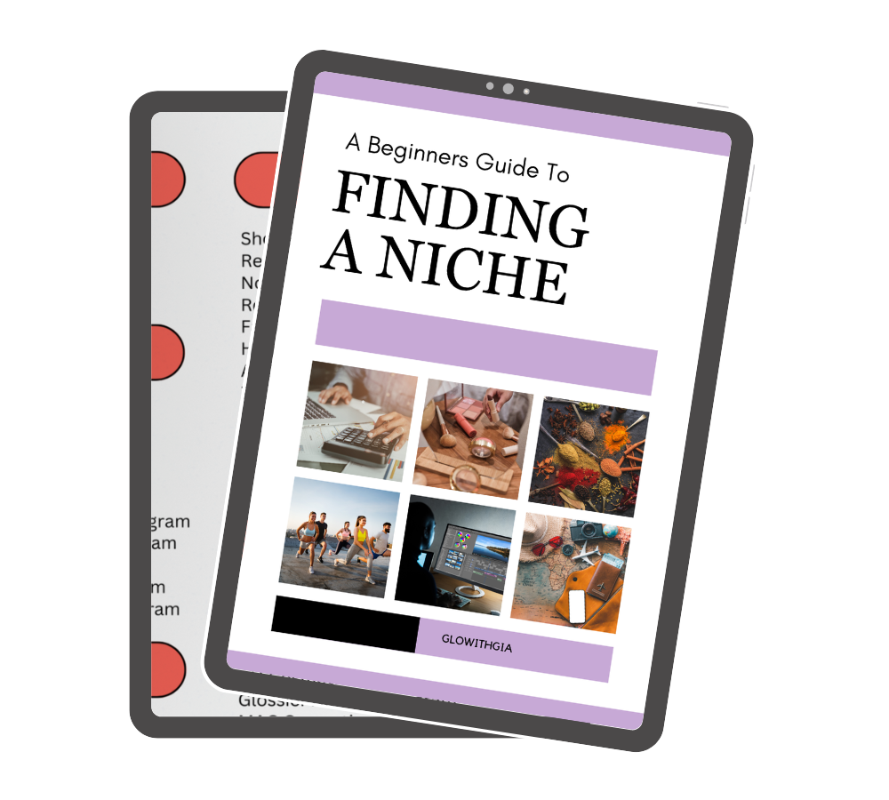 Niching Down Guide – GLOWITHGIA
